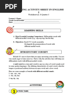 Rapid Mathematics Assessment Grade 2 | PDF