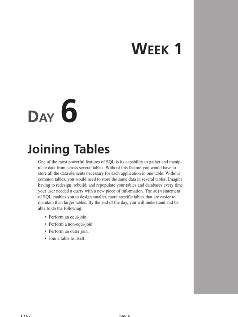 06 Teach Yourself SQL in 21 Days 4th Ed | PDF | Data Management | Databases