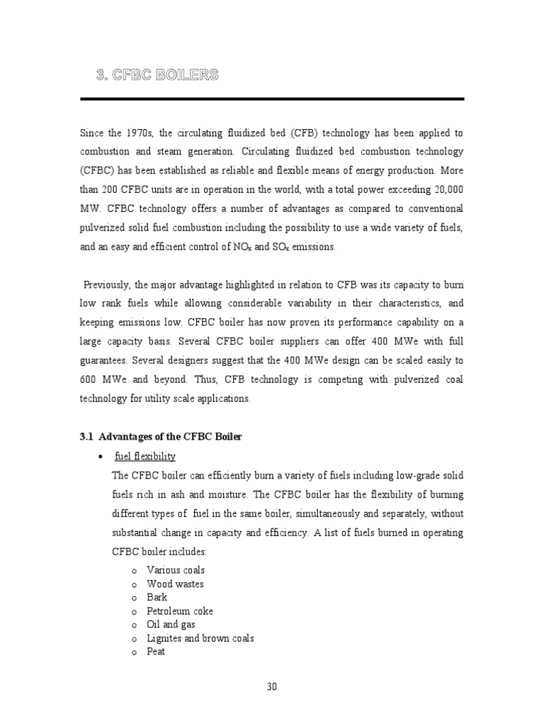 CFBC Boilers | PDF | Boiler | Industrial Processes