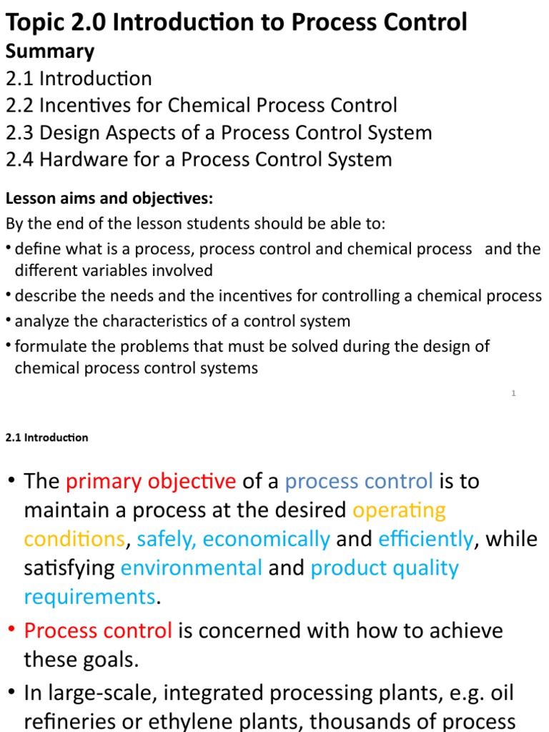 Understanding Chemical Process Control | PDF | Process Control ...
