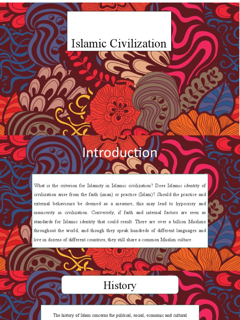 Islamic Culture and Civilization | PDF