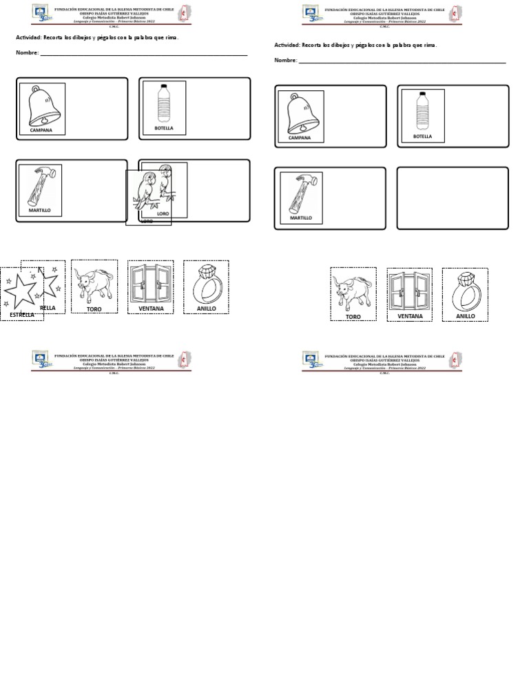 Guía de Rimas Recortar | PDF