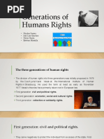 Three Generations of Human Rights | PDF | Civil And Political Rights ...