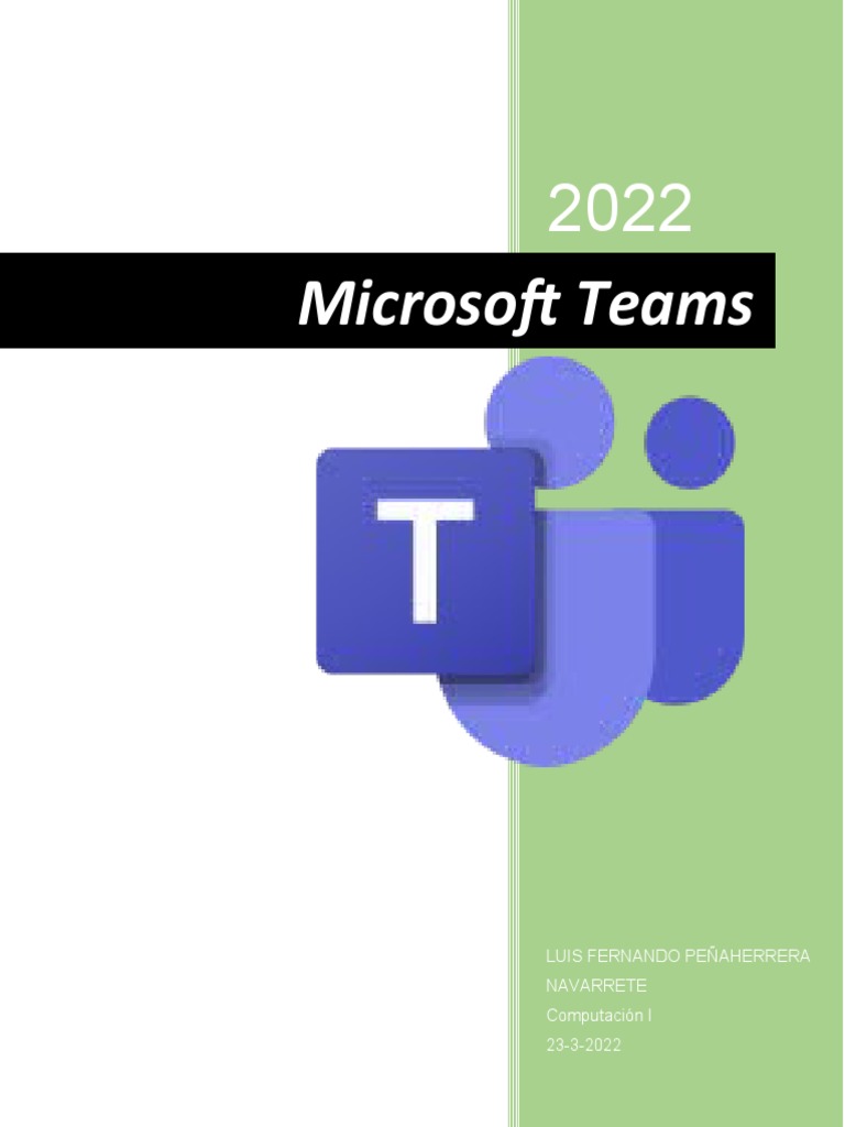 Microsoft Teams | PDF | Software de la aplicacion | Desarrollo de software