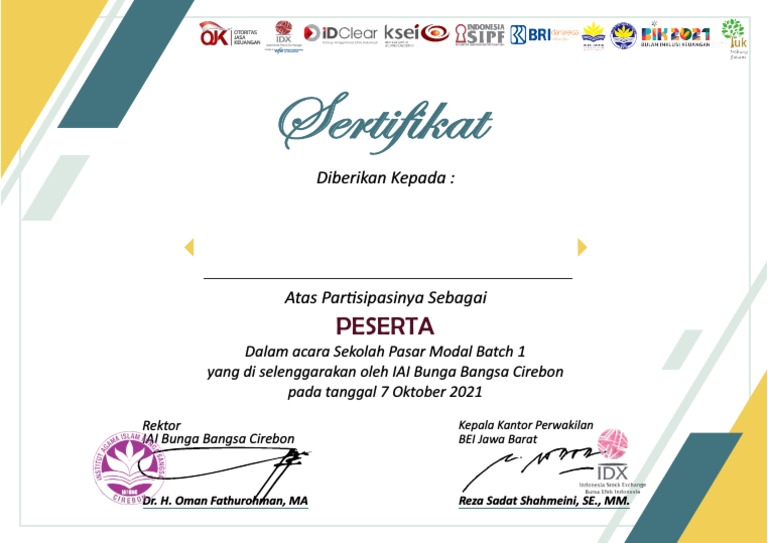 Sertifikat SPM BATCH 1 Fix - Sign | PDF