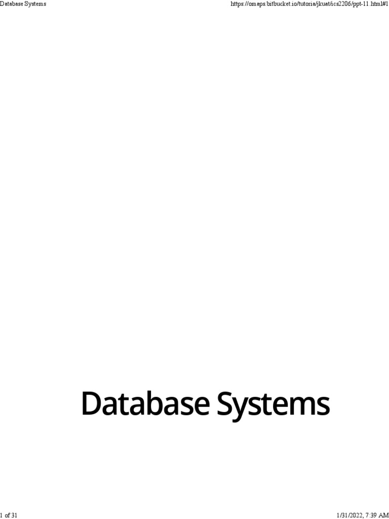 Database Systems11 Descargar Gratis Pdf Mongo Db Databases
