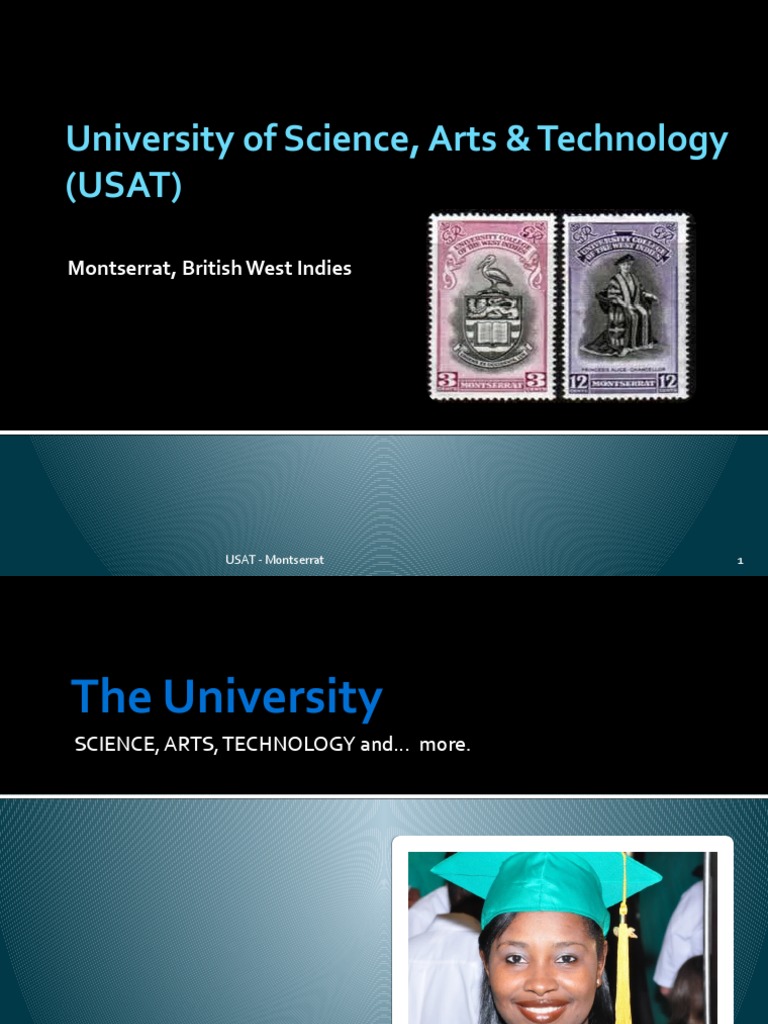 University of Science, Arts and Technology USAT Montserrat, BWI | PDF ...