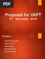 VAPT Report Template Overview | PDF