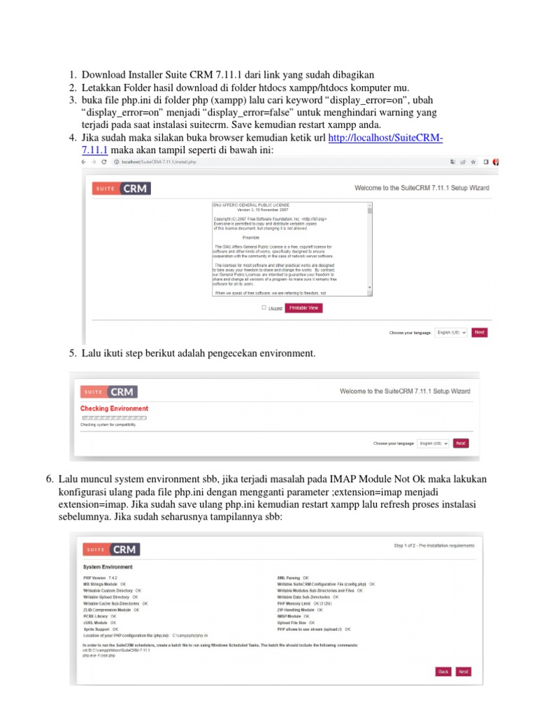 Instalasi SUITECRM | PDF