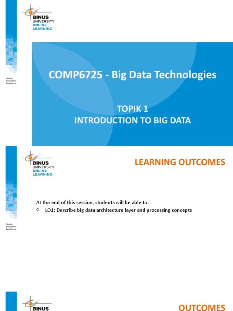 PPT01-Introduction To Big Data | PDF | Big Data | Analytics