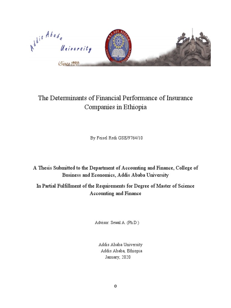 Financial Performance | PDF | Insurance | Profit (Economics)