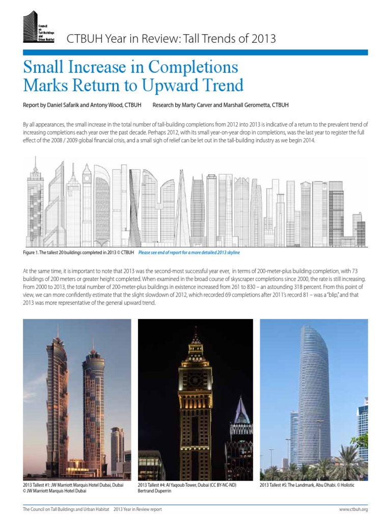 CTBUH 2013 Review - 0 | PDF | Dubai | Buildings And Structures
