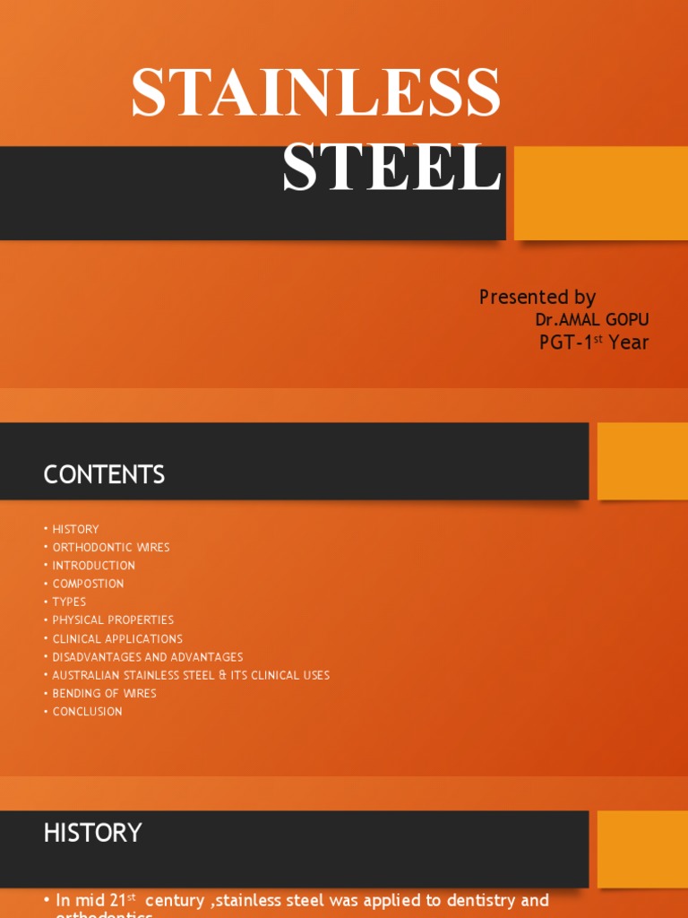 Stainless Steel (Autosaved) | PDF | Stainless Steel | Steel