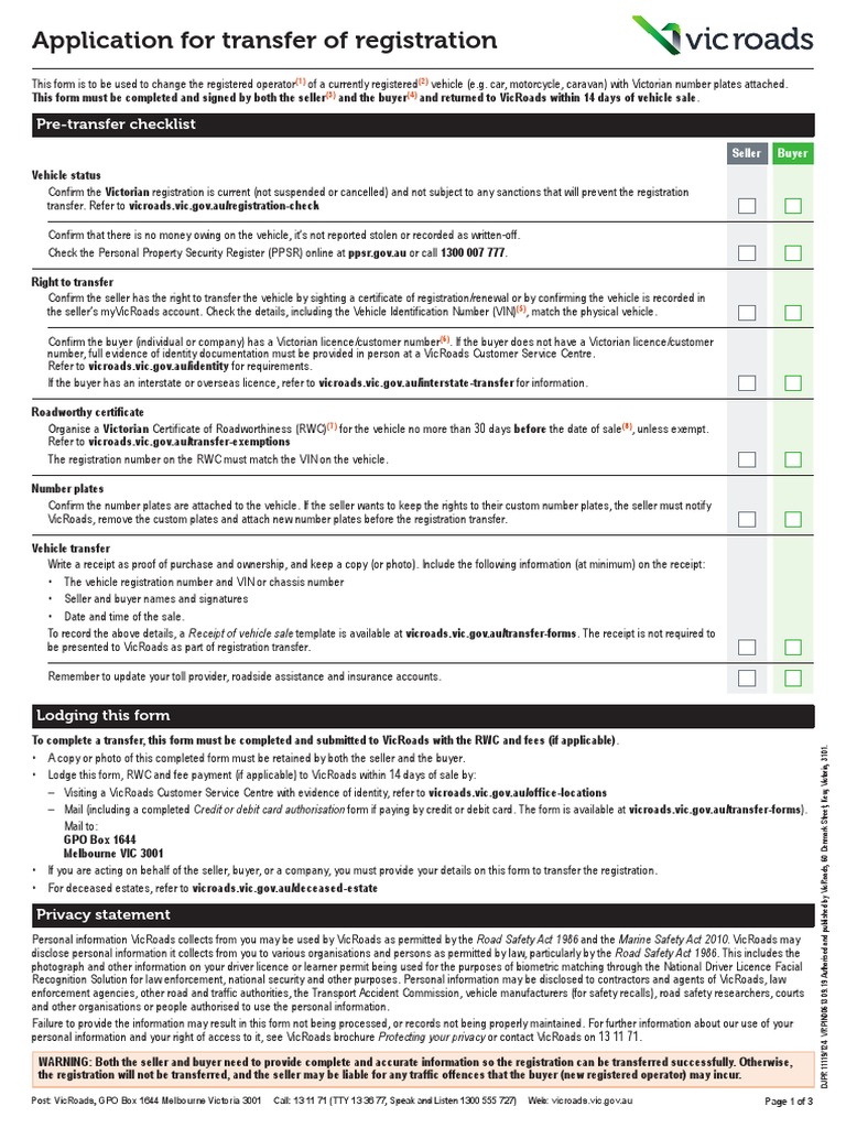 Application For Transfer of Registration - Web-New - Sep - 2019pdf ...