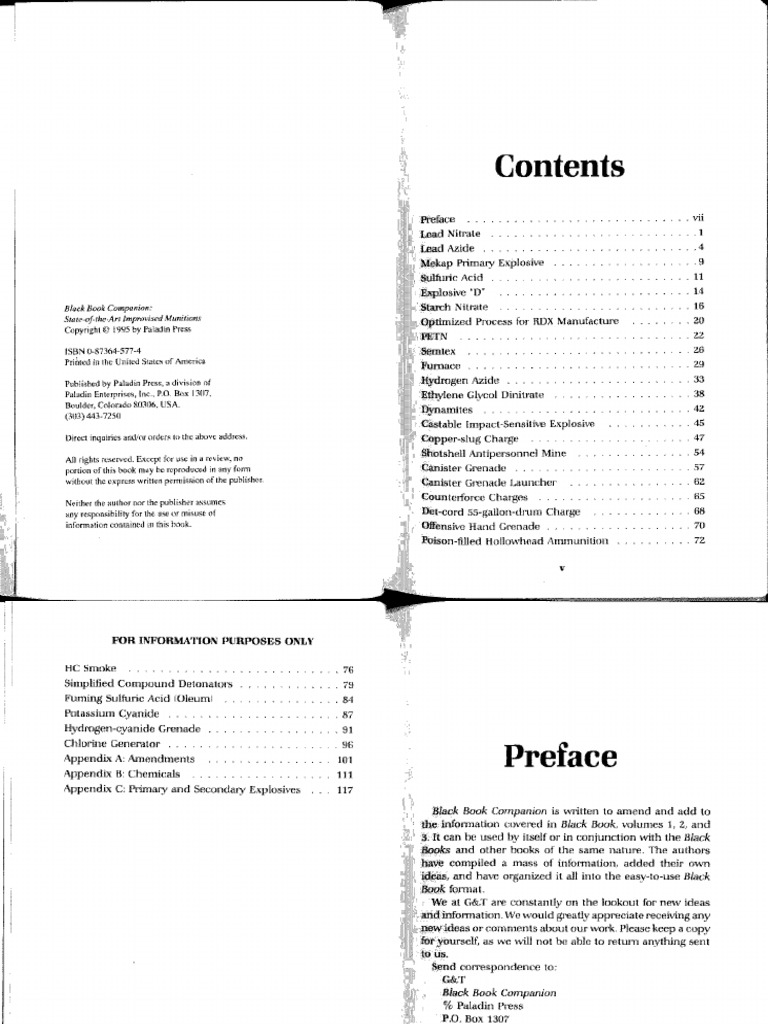 Blackbook Companion Published by Paladin Press 1995 | PDF