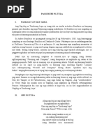 Persona NG Tula | PDF