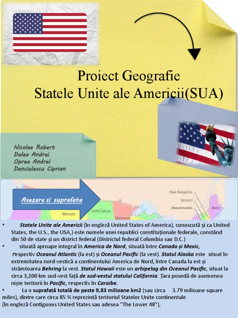 Proiect Geografie | PDF