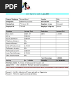 WPS SIF Creation Guide (English) | PDF | Comma Separated Values | Salary