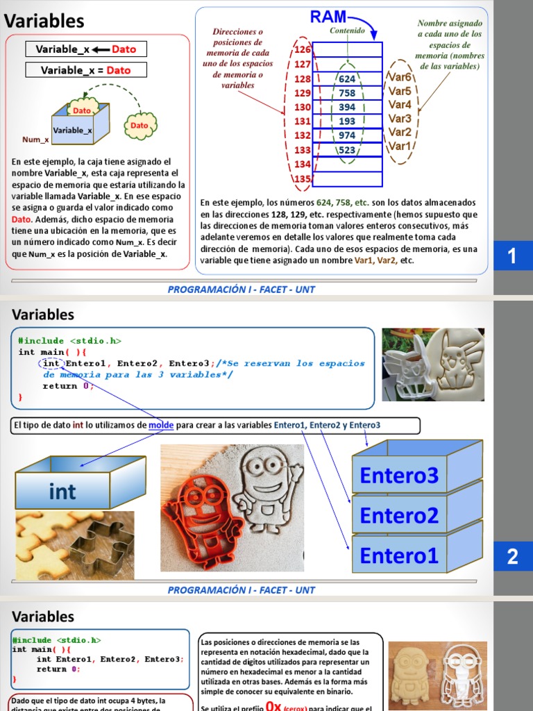 Punteros | PDF | Puntero (Programación de computadora) | Variable (informática)