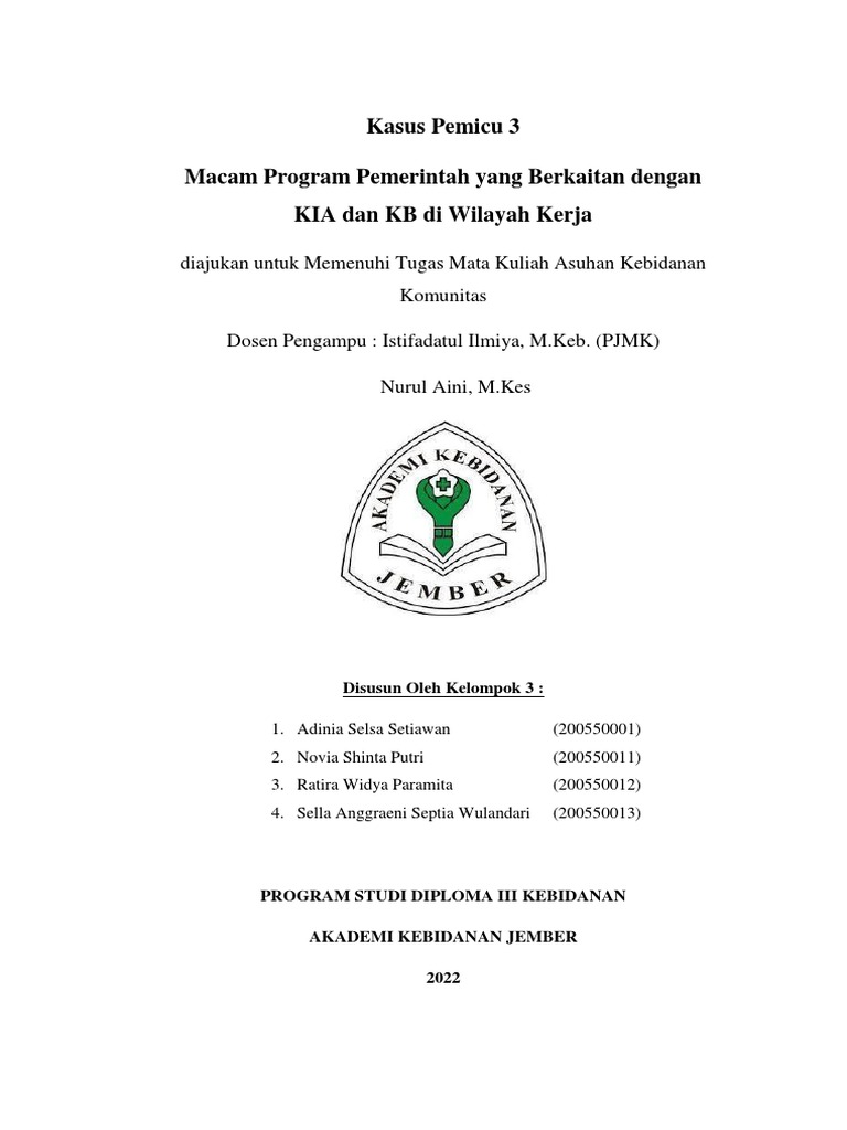 Program KIA dan KB untuk Bayi Baru Lahir | PDF | Pengembangan Diri
