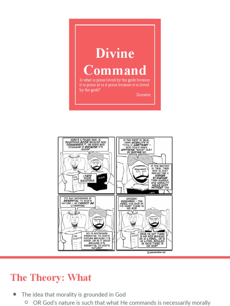 Divine Command | PDF | Divine Command Theory | Applied Ethics