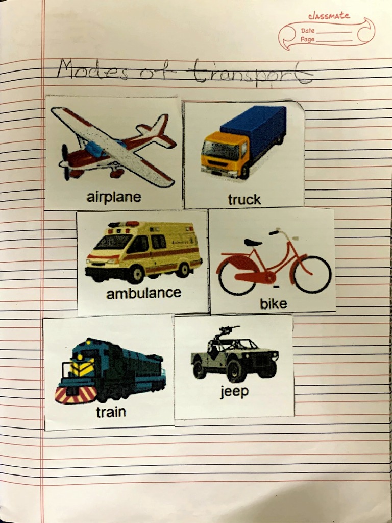 Evs Modes of Transport Collage | PDF