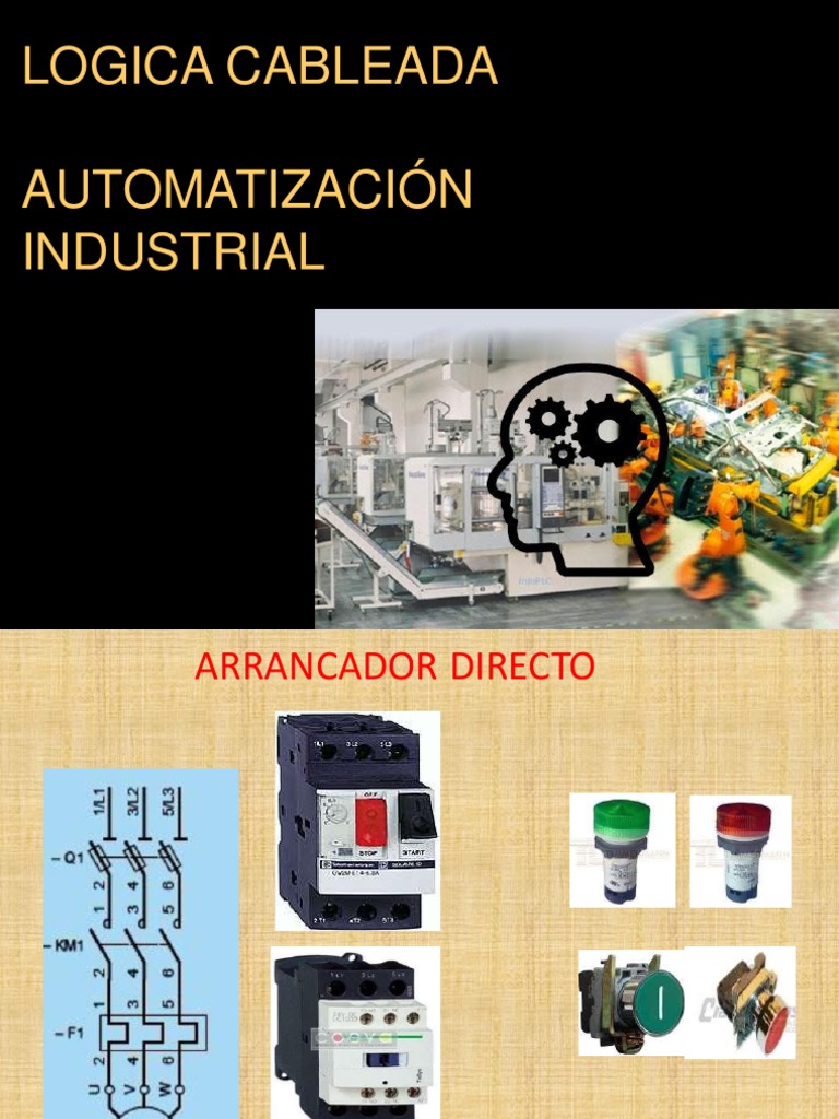 Tema1 - Intro Instrumentación Logica Cableada | PDF | Relé | Equipo