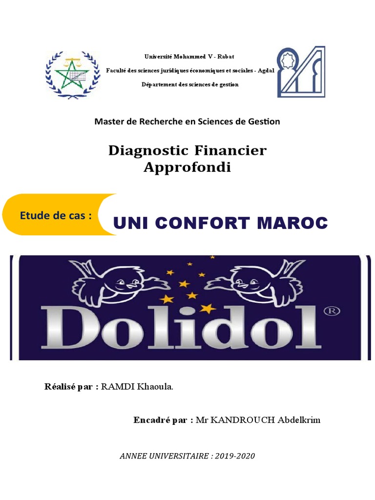 Etude de Cas Dolidol | PDF