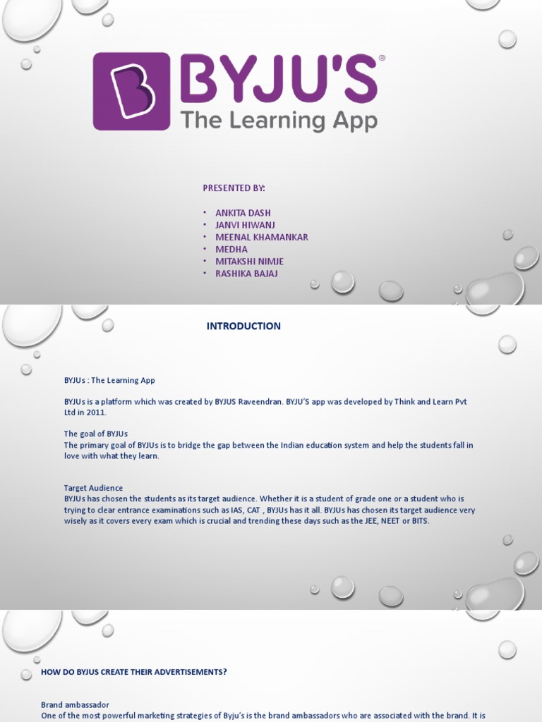 An Analysis of BYJU's Recruitment Process and Marketing Strategies for ...