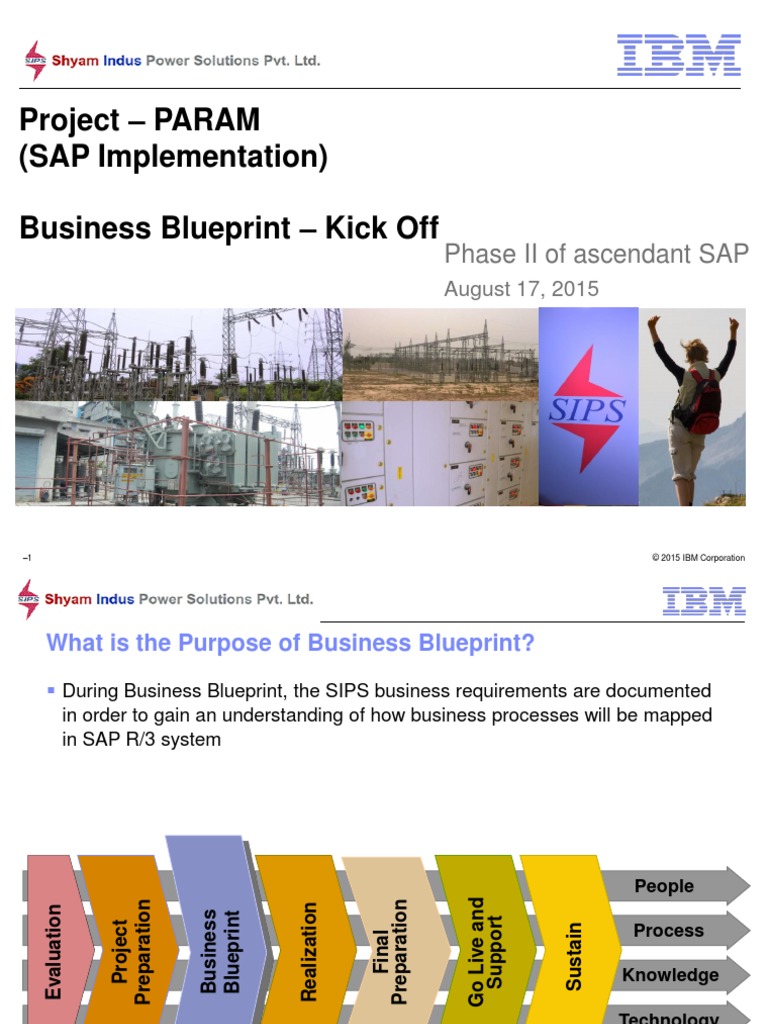 Project - Param (SAP Implementation) Business Blueprint - Kick Off ...
