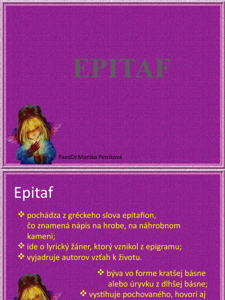 Epitaf | PDF