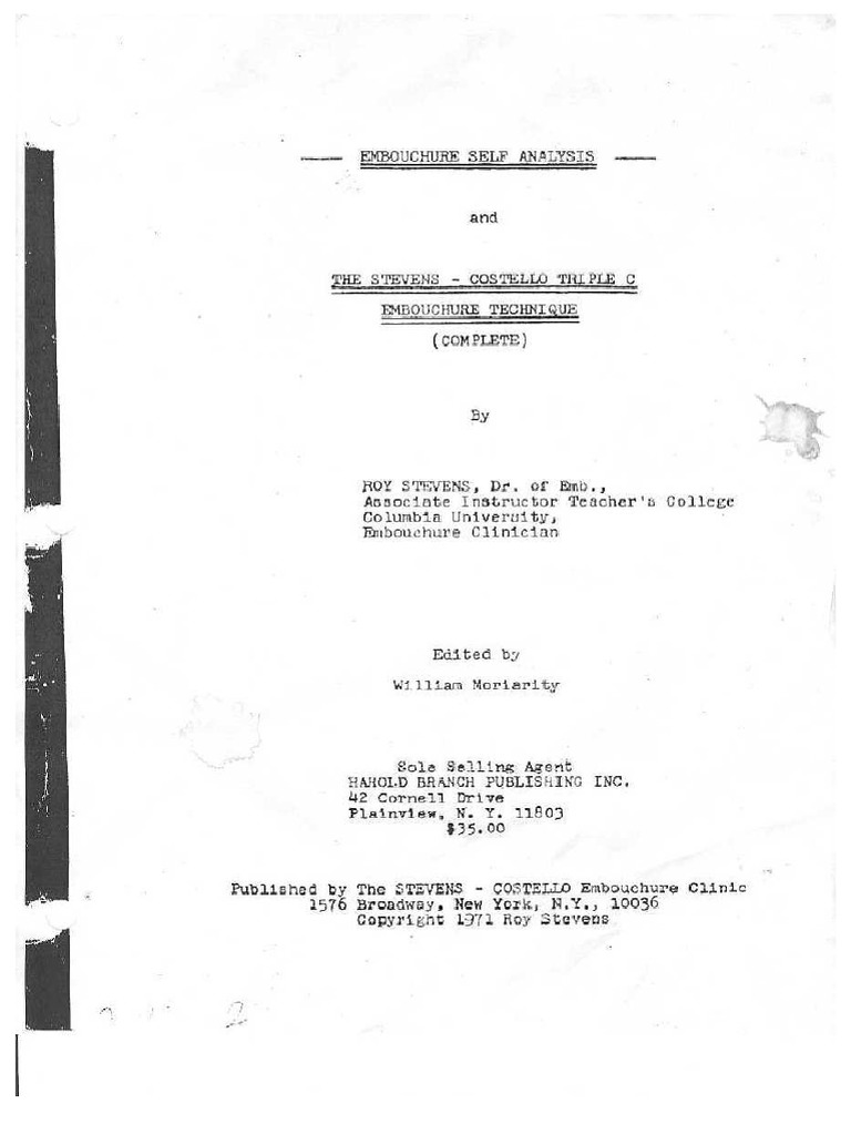 Stevens 1 | PDF