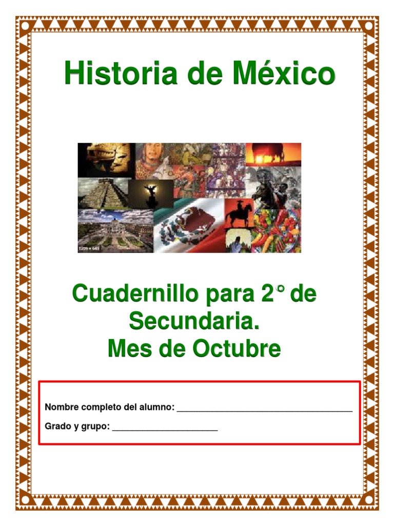 Cuadernillo Segundo Grado Mes de Octubre Sin Respuesta | PDF ...