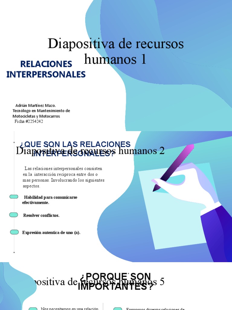 Diapositiva (RELACIONES INTERPERSONALES) | PDF | Empatía | Ciencia ...