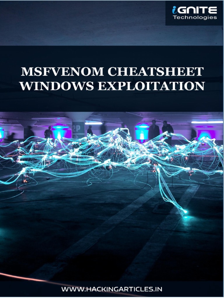Msfvenom Cheatsheet Windows Exploitation - Kopya | PDF | Visual Basic ...