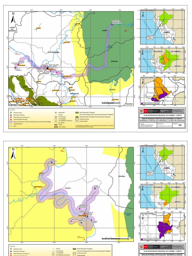 Mapas de Zonificación - Loreto | PDF