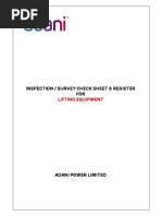 FC 4.1.6 - Synthetic Sling Inspection Checklist Form | PDF | Business ...