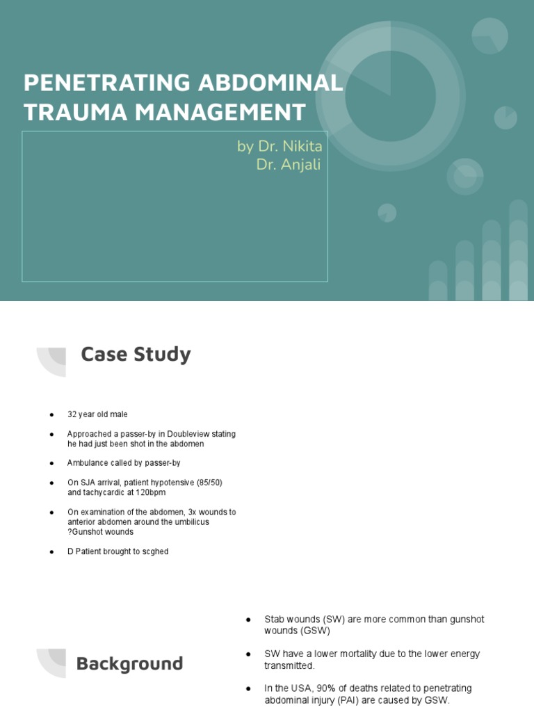 Penetrating Abdominal Trauma Emergency Management | PDF | Major Trauma ...