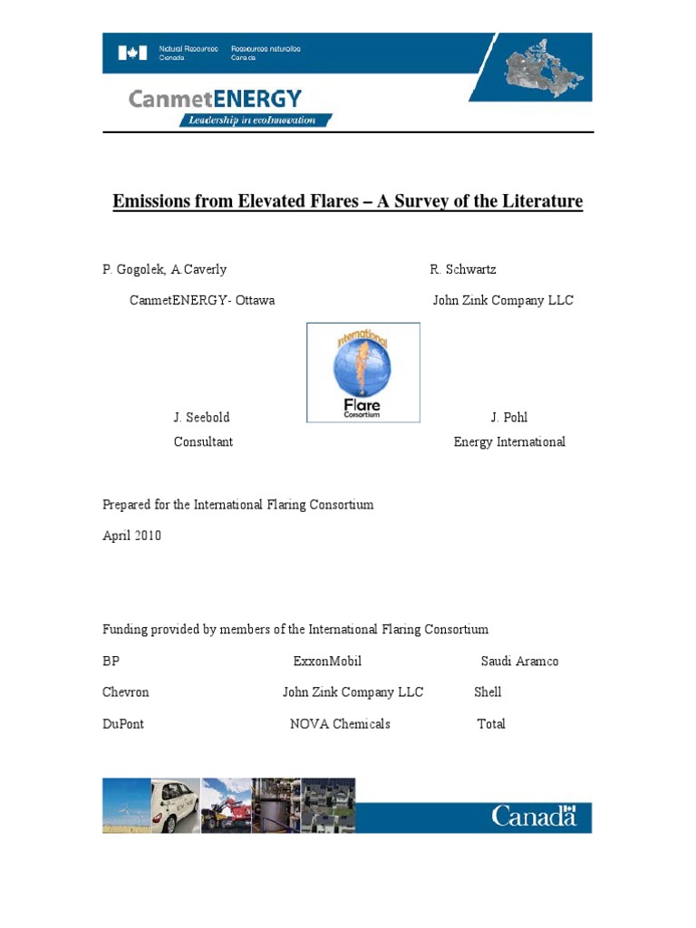 IFC LiteratureReview | PDF | Combustion | Volatile Organic Compound
