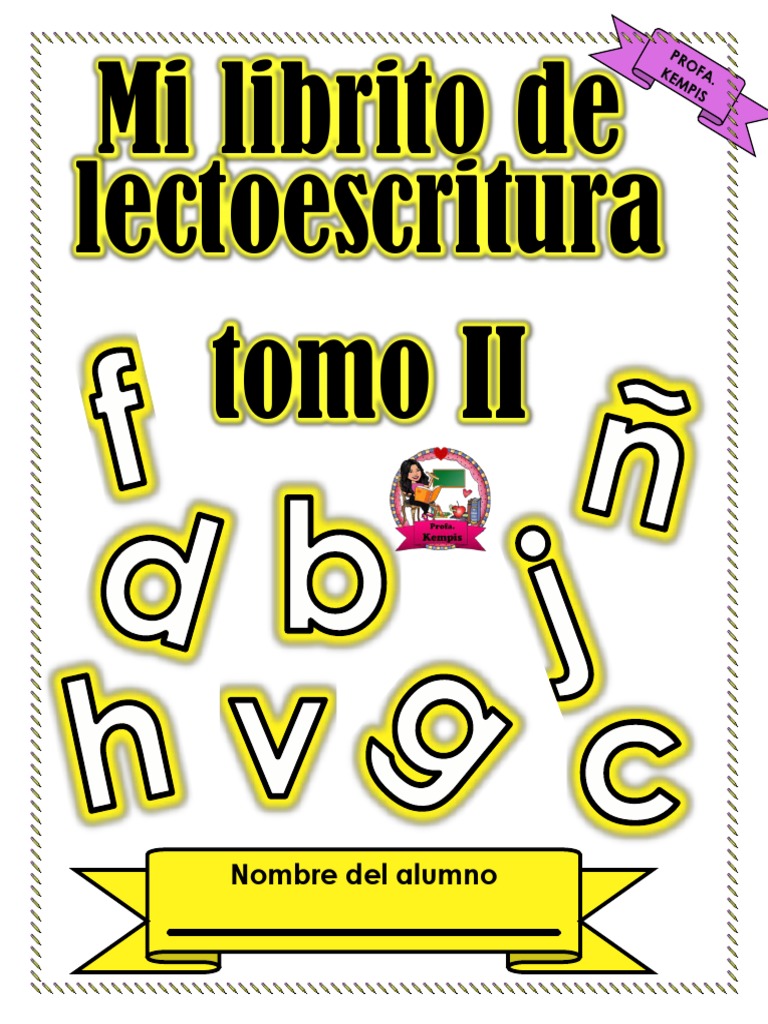 Mi Librito de Lectoescritura Tomo II | PDF