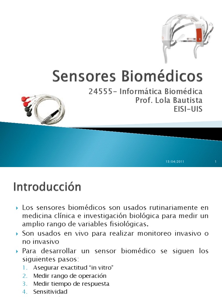 Sensores Biomédicos | PDF | Electromiografia | Biología