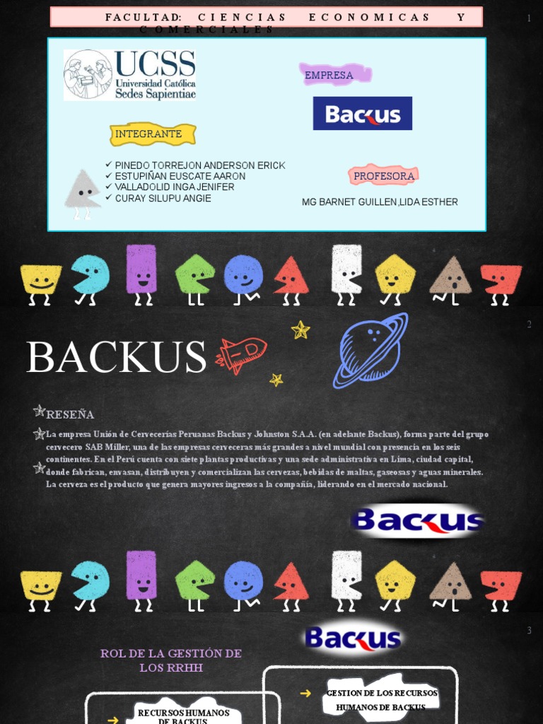 Empresa Backus Modelo | PDF | Economias