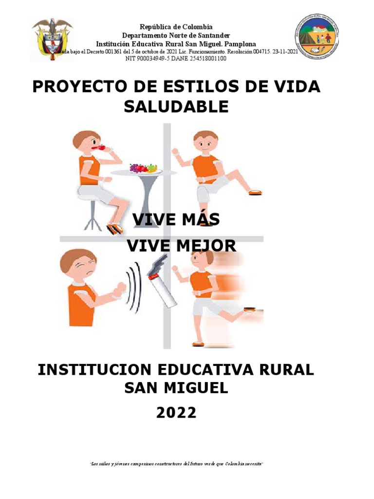 H.est - Vida Saludable | PDF | Colombia | Aprendizaje