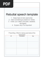 Effective Debate Closing Techniques | PDF