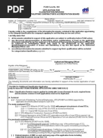 Pcab Application Form | PDF | Identity Document | Affidavit