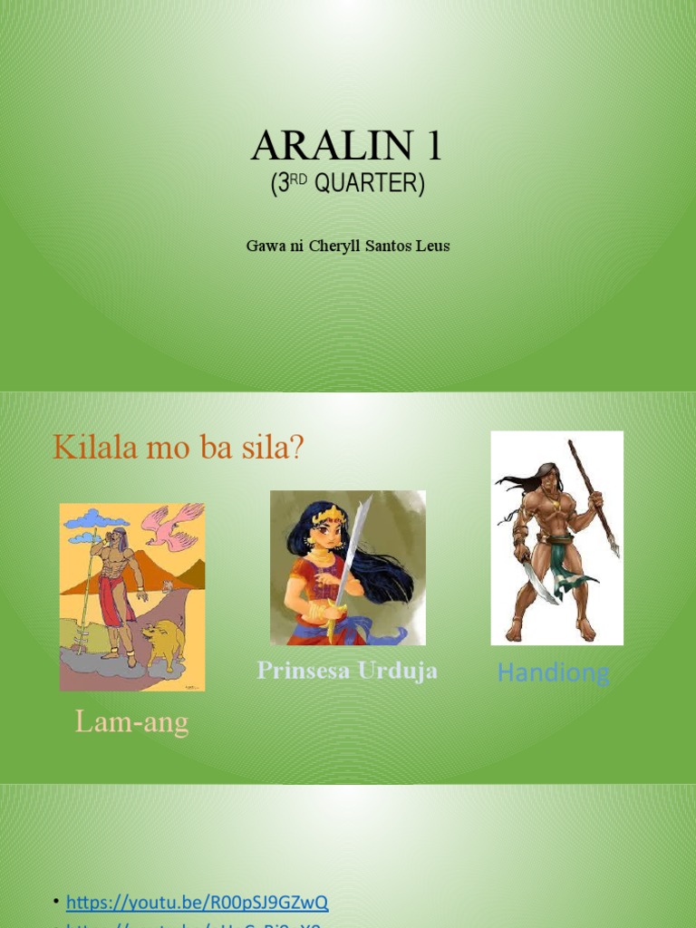 Aralin 1 | PDF