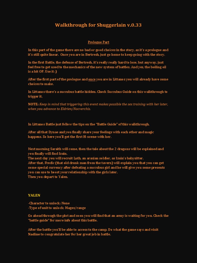 Shuggerlain Walkthrough - Game Walkthrough