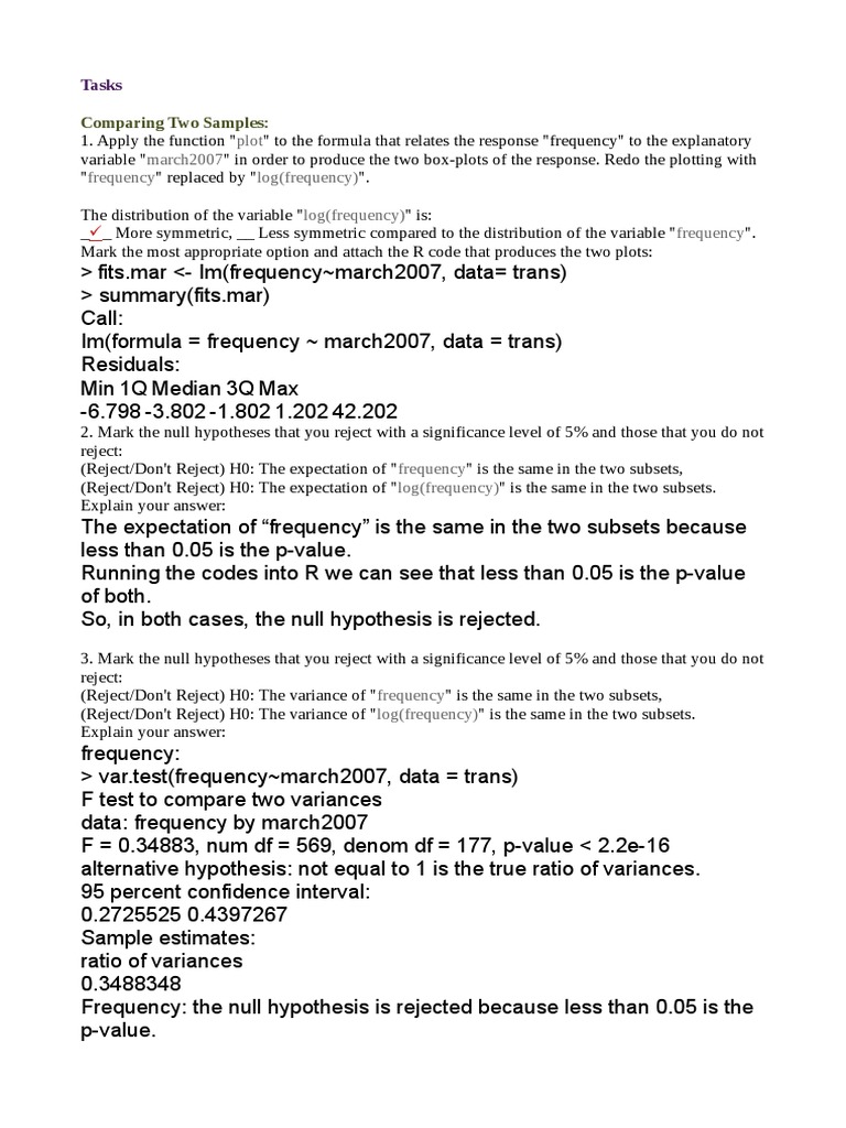 MATH 1281 Assignment Unit 6 | PDF | P Value | Coefficient Of Determination MATH 1281 Assignment Unit 6 | PDF | P Value | Coefficient Of Determination