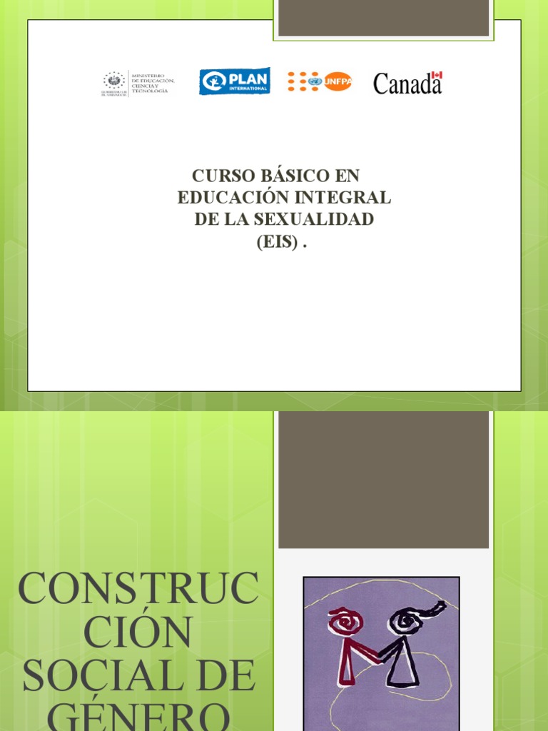 Presentación Construccion Social Del Genero | PDF | Estudios de género ...