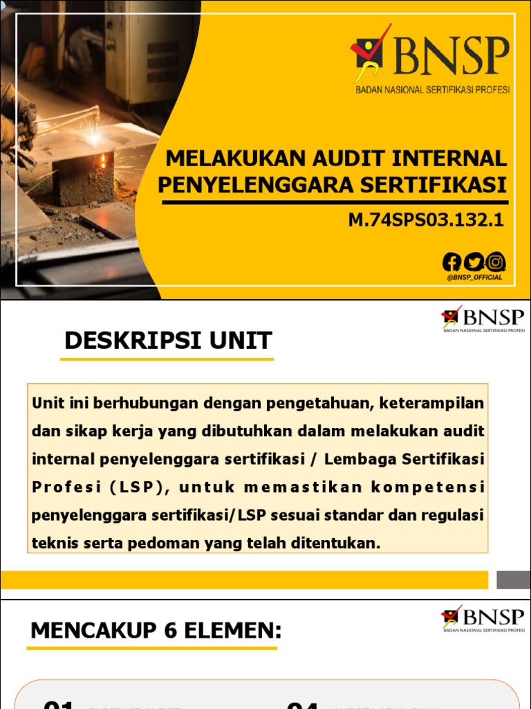 Melaksanakan Audit Internal LSP | PDF